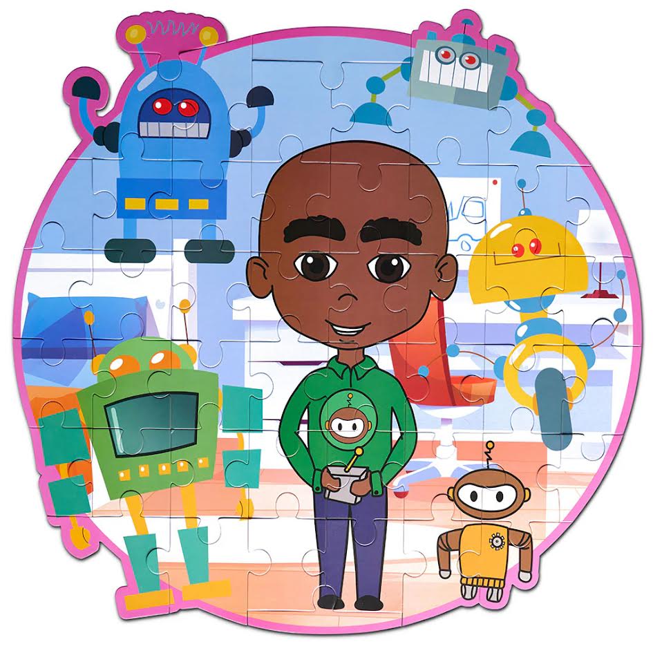 Justin It's a Robot Thing!| Giant 3-Foot 48 Piece STEM Puzzle – Shop ...