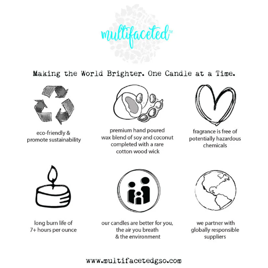 Clean Scent Candle - Eco-Friendly 8 oz. – Shop Black Star Network