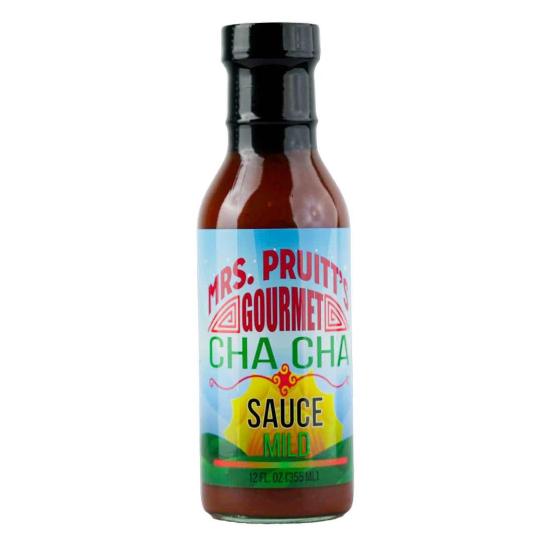 Mrs. Pruitt’s Gourmet CHA CHA MILD Sauce 12 oz. – Shop Black Star Network