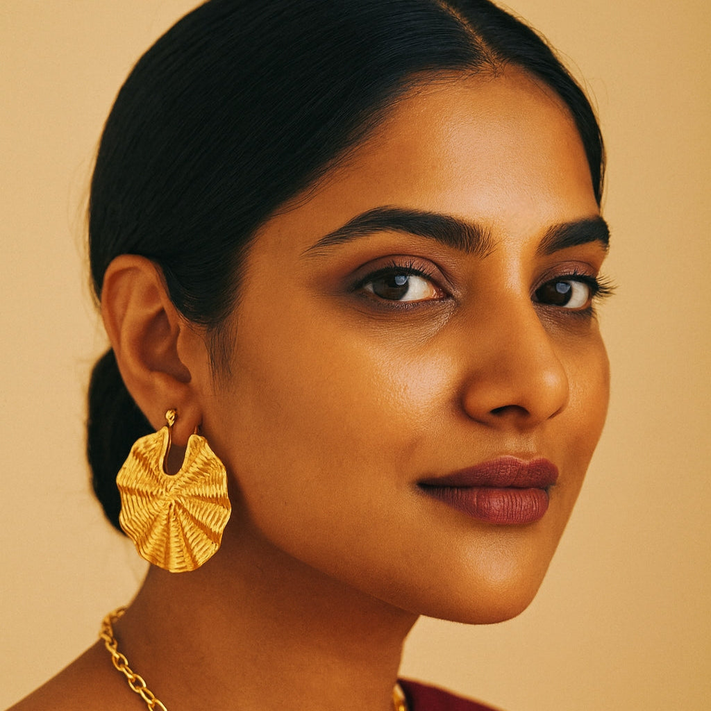 Sabriya Wavey Hoops – Shop Black Star Network
